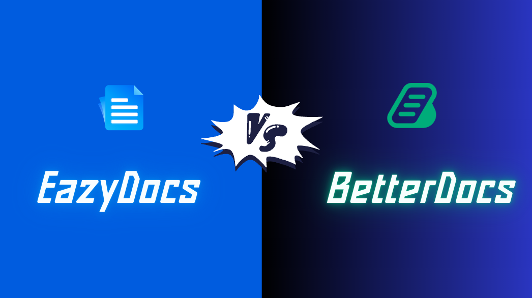EazyDocs vs BetterDocs - EazyDocs